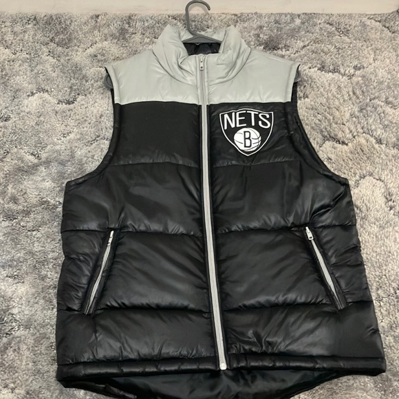 Mitchell & Ness | Jackets & Coats | Brooklyn Nets Team Vest | Poshmark